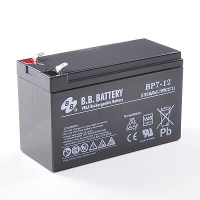 12V 7AH Battery Sealed Lead Acid